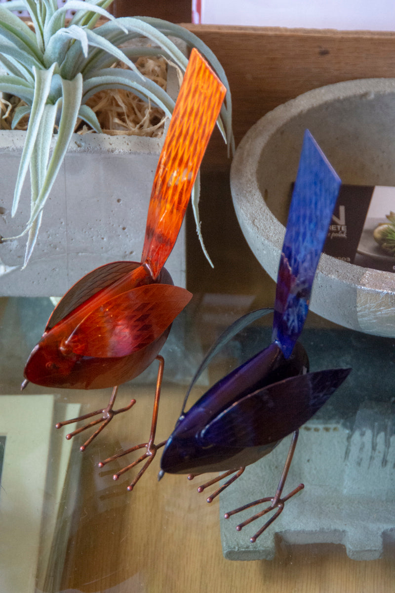 Standing Forged Copper Bird Art Home Decor – Sioux City Gifts